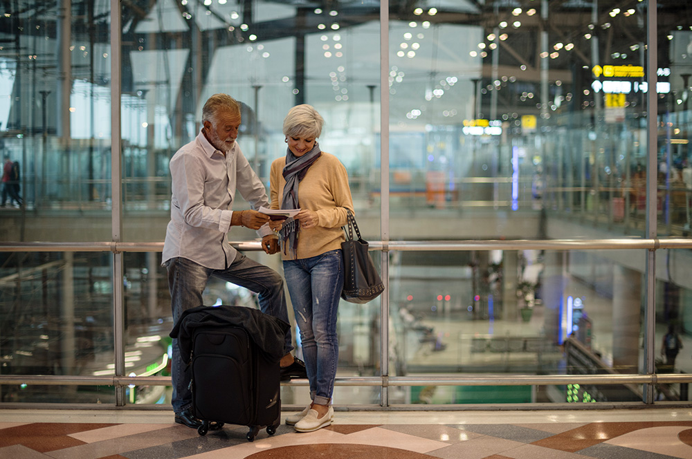Dicas para viajar de avião com mais conforto - 60+